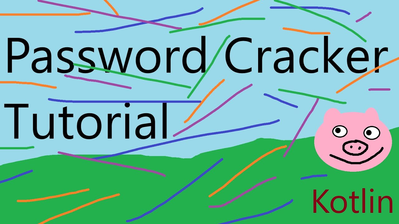 PW Cracker (Password Cracker)I Coding with a Pig (It shows you how fast your PC would crack it ...