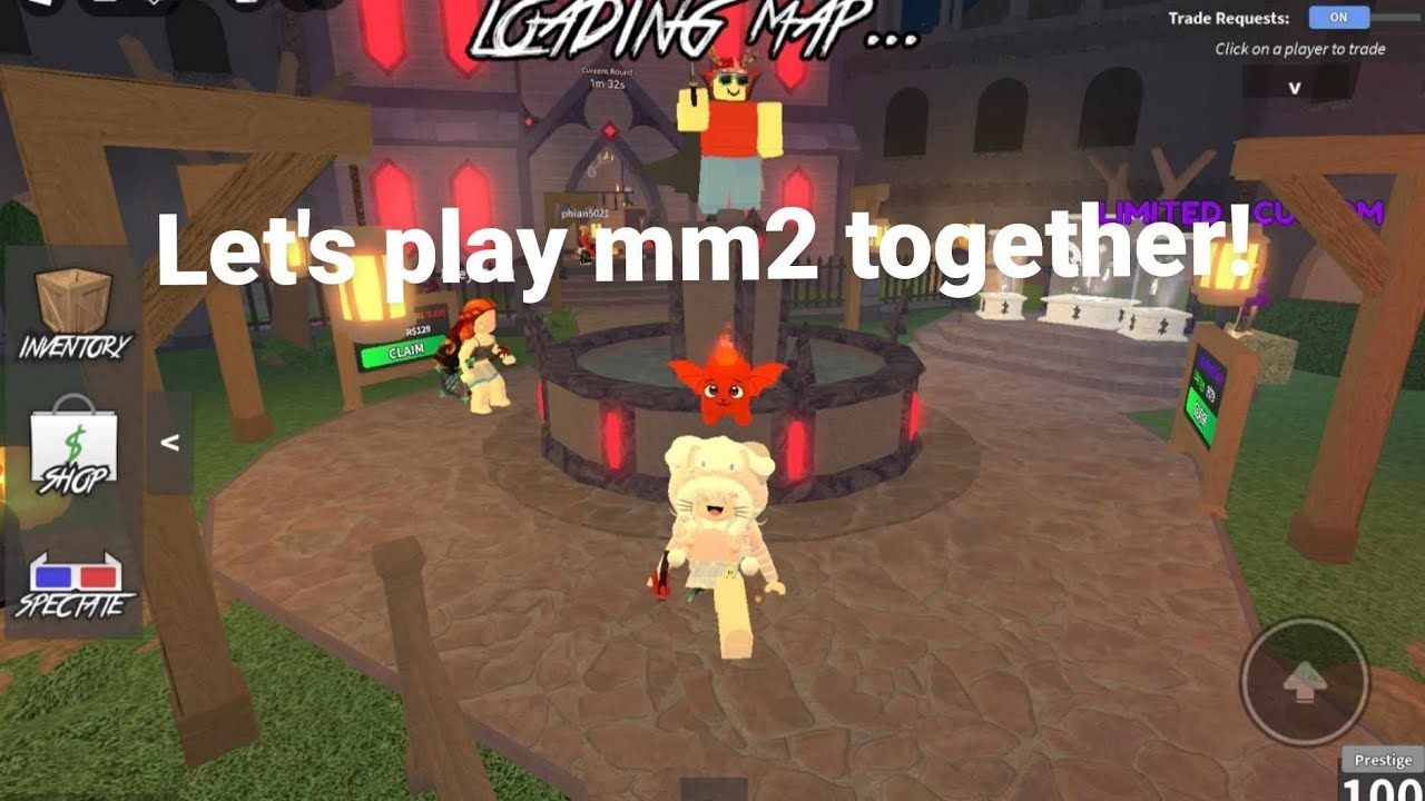 Let's play mm2 together! #roblox#mm2 - YouTube