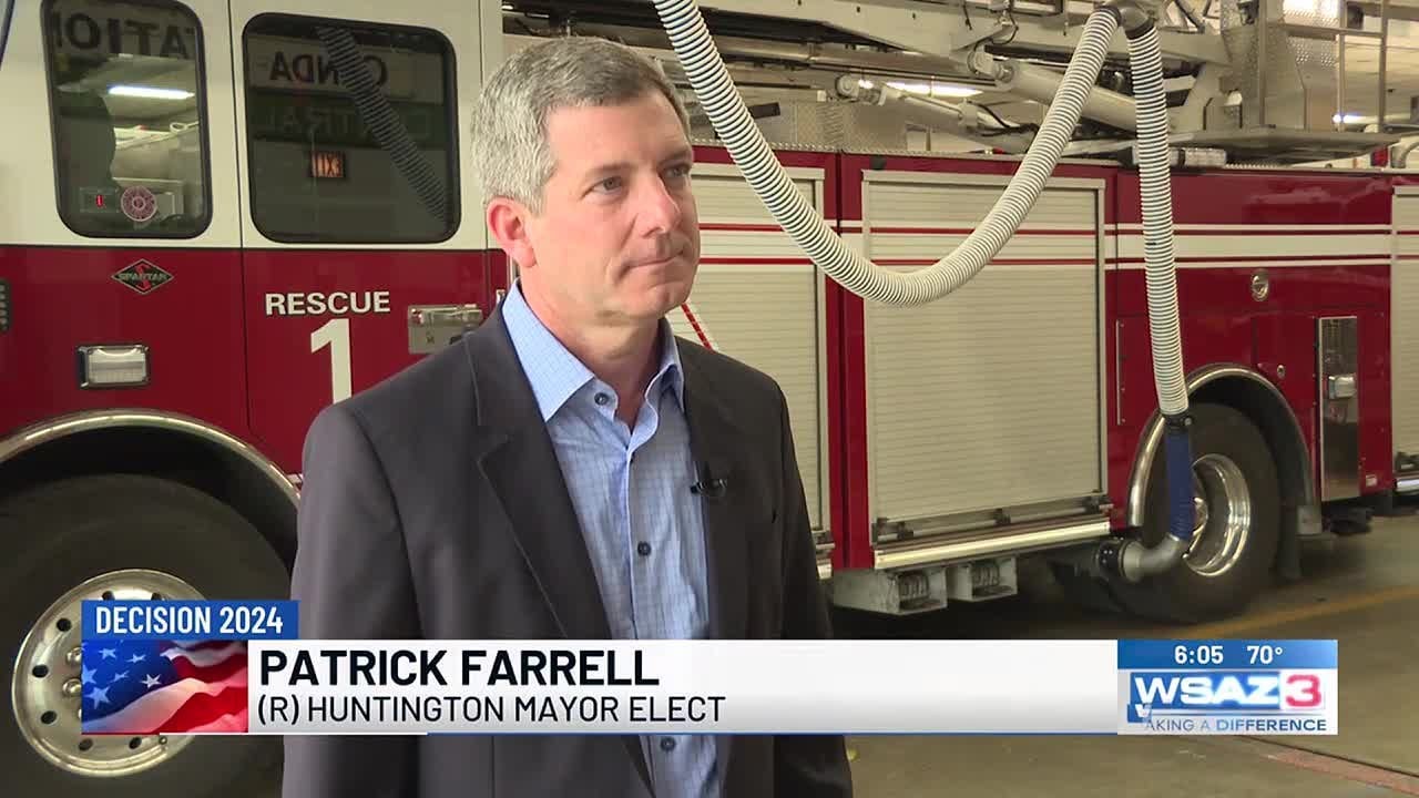 Huntington mayor-elect Patrick Farrell talks his election victory - YouTube