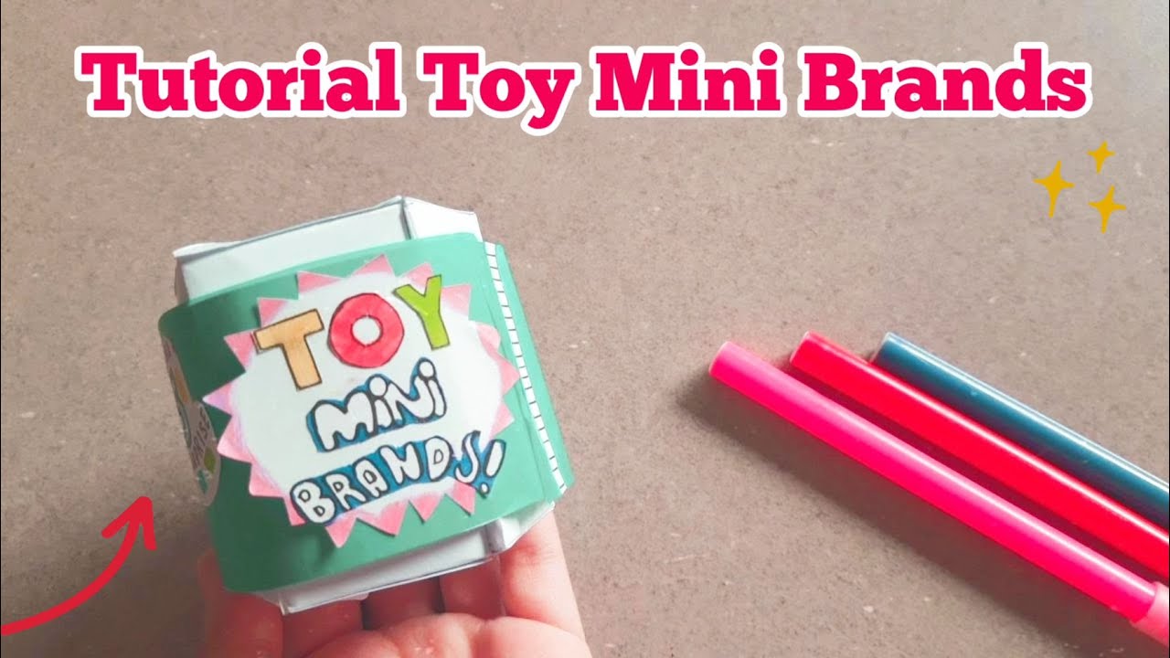 HOW TO MAKE MINI BRANDS TOY - YouTube