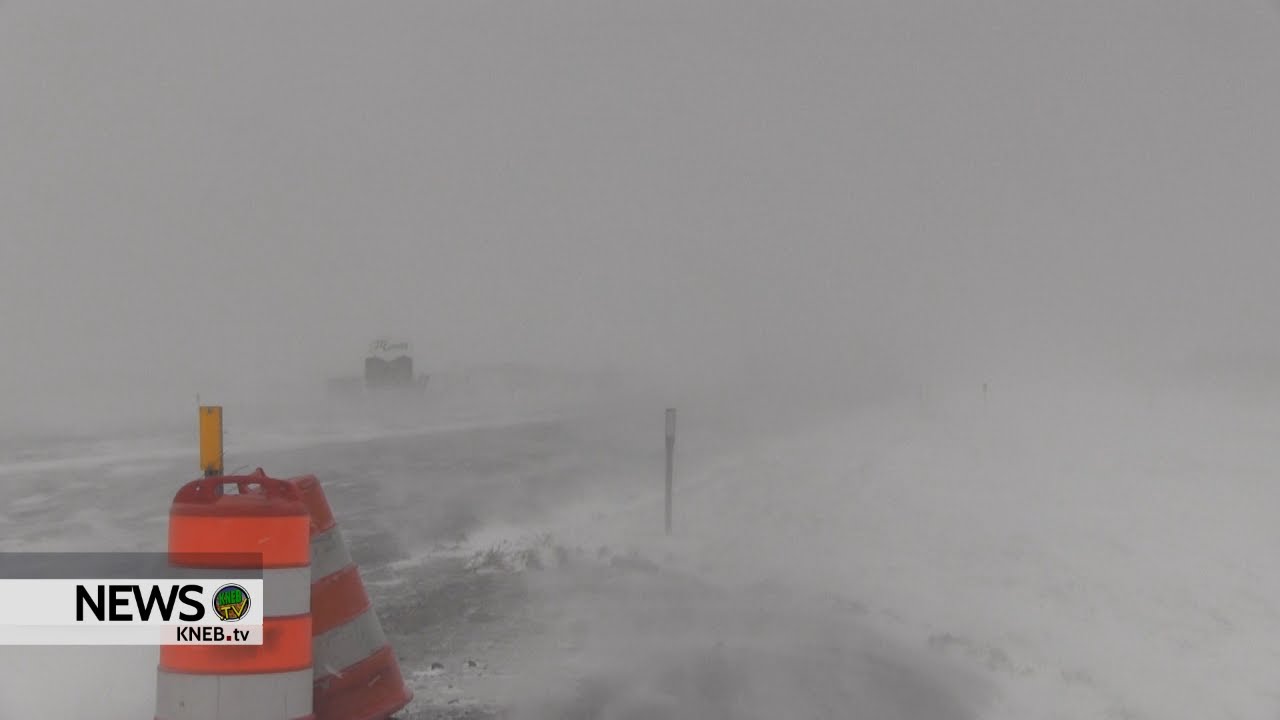Scottsbluff Blizzard Update December 13 1:00 p.m. - YouTube