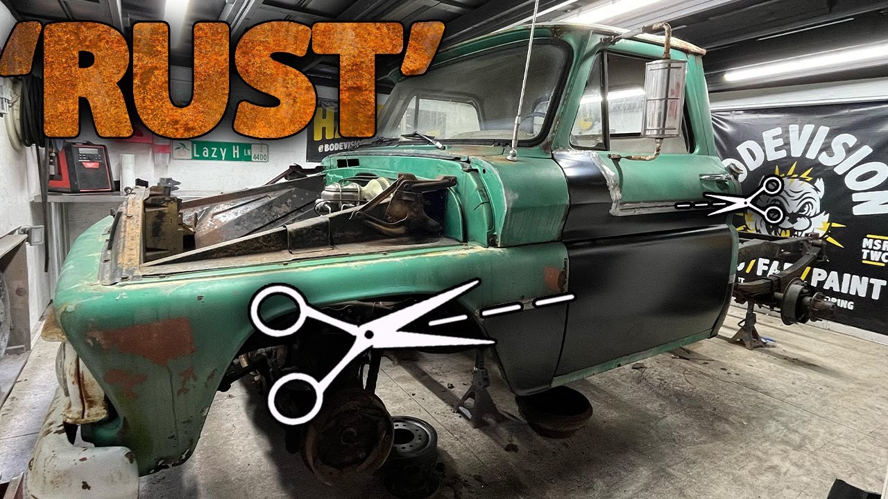 Rust Be Gone Masterclass! My 1965 shop truck🔥 Ultimate Welding Tricks ...