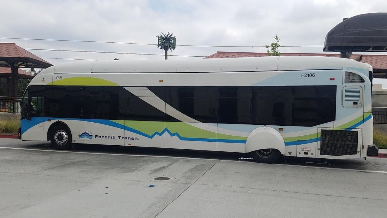 Foothill Transit 2013 NABI 42 BRT CNG #F2106 - YouTube