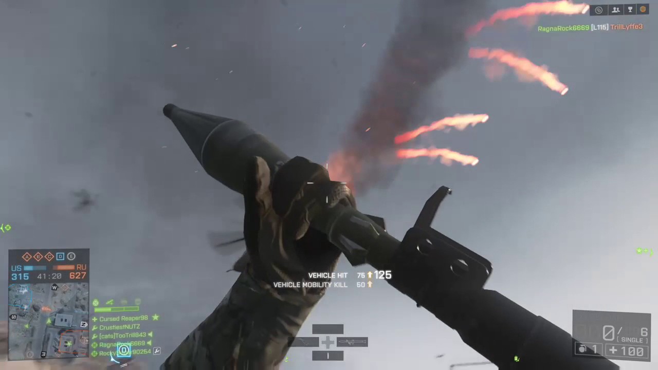 Random bf4 heli take down clip - YouTube