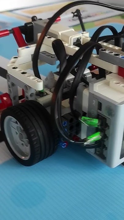 💨Fast Lego EV3 Line follower with medium motor 🌟🌟 #legorobotics #linefollower #robots #robotics ...