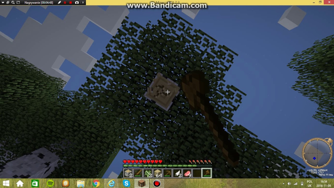 Zagrajmy W Minecraft Odc 4 Pomost I Jedzenie Youtube