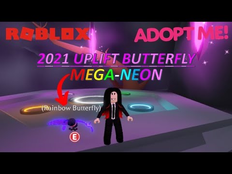 2021 Uplift Butterfly (Mega-Neon) - Roblox (Adopt Me) - YouTube