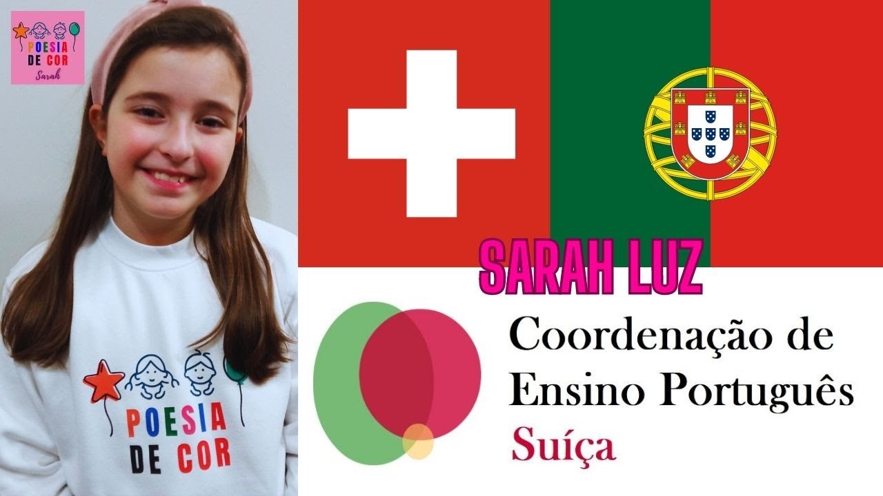 SARAH LUZ - Coordenação Ensino Português na Suíça - YouTube