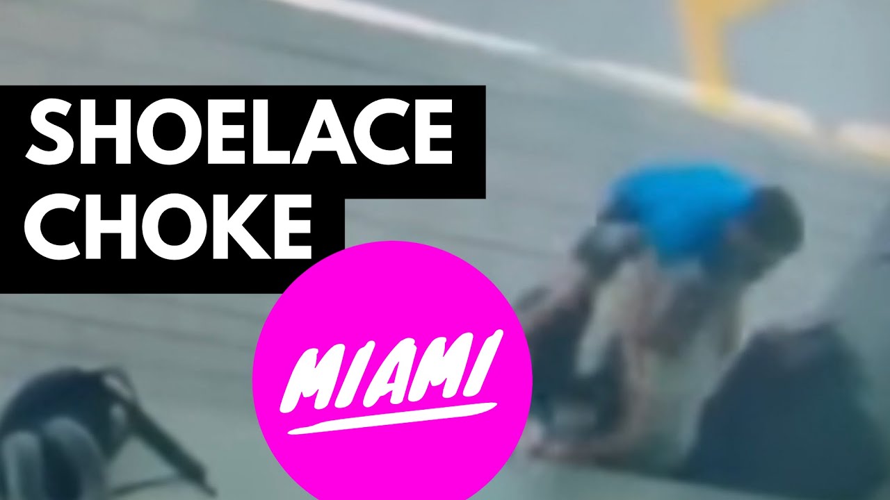 Shoelace Choke in Miami (Gracie Breakdown) - YouTube
