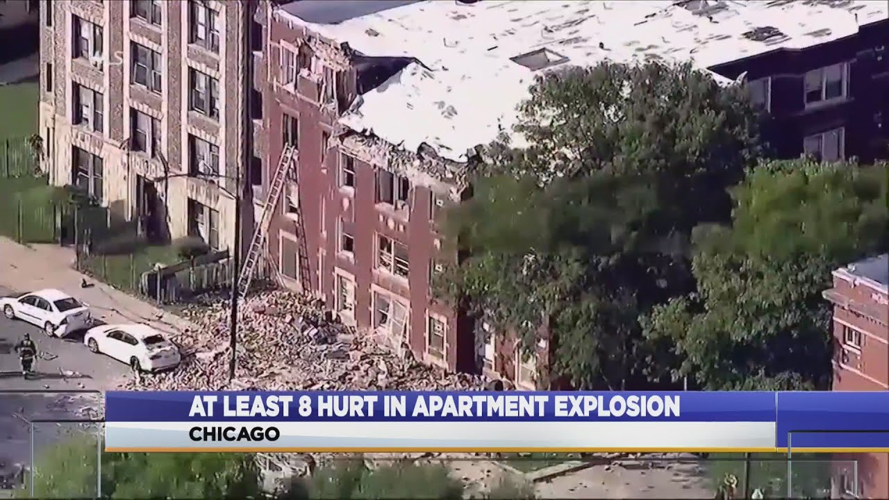 At Least 8 Injured In Chicago Explosion - YouTube