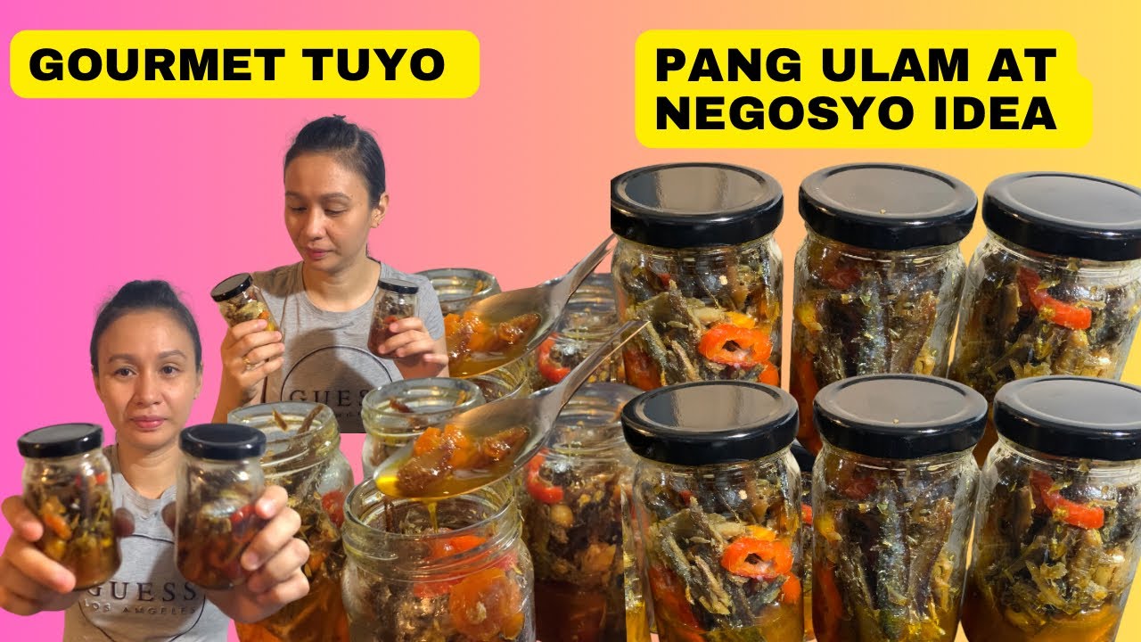 PANG ULAM AT PANG NEGOSYO IDEA | GOURMET TUYO | team chef chris - YouTube