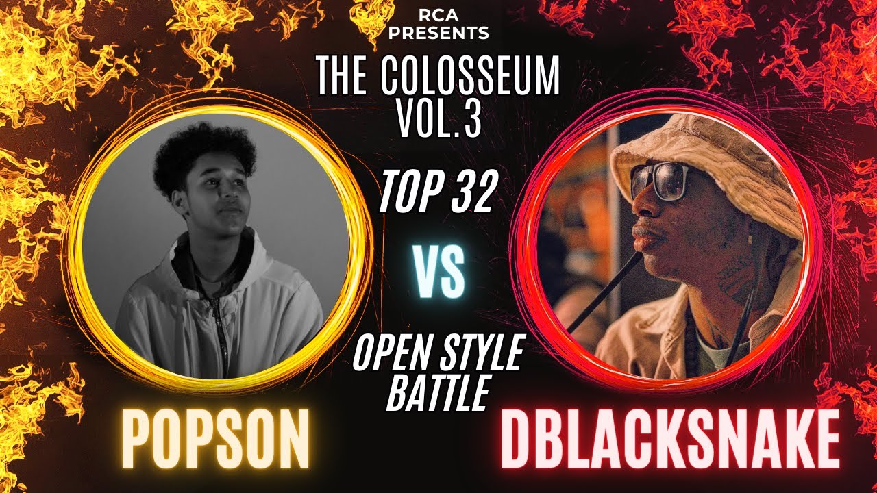 The Colosseum Vol. 3 // Open Styles 1 vs 1 // Top 32 // Popson Vs ...