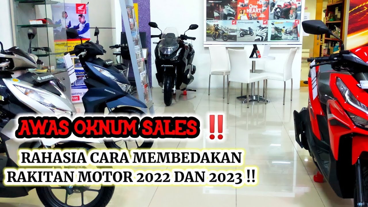 Cara Rahasia membedakan rakitan motor 2022 dan rakitan motor 2023 ‼️ ...