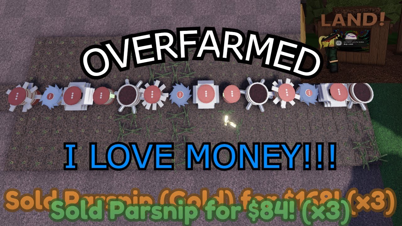 Tier3 Mega Farming! (I love MONEY) Overfarmed - YouTube