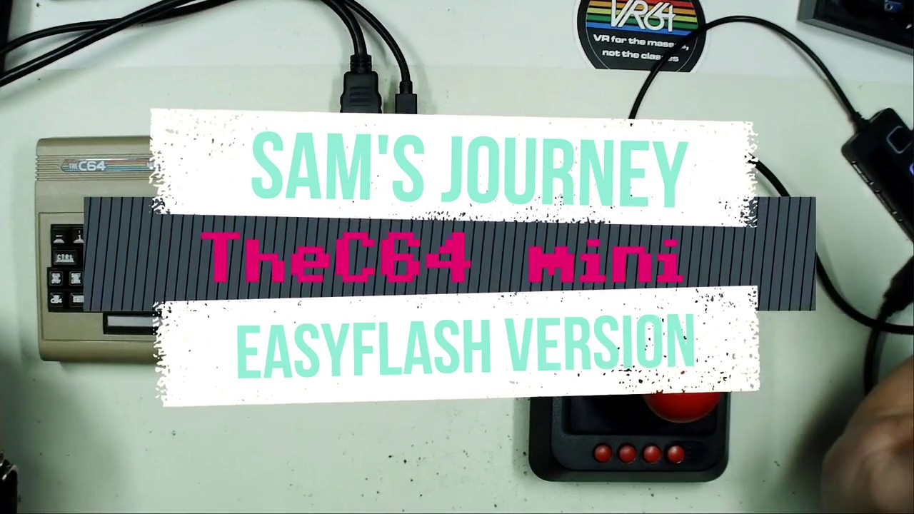 C64 Hardware - TheC64 mini running Sam's Journey - YouTube