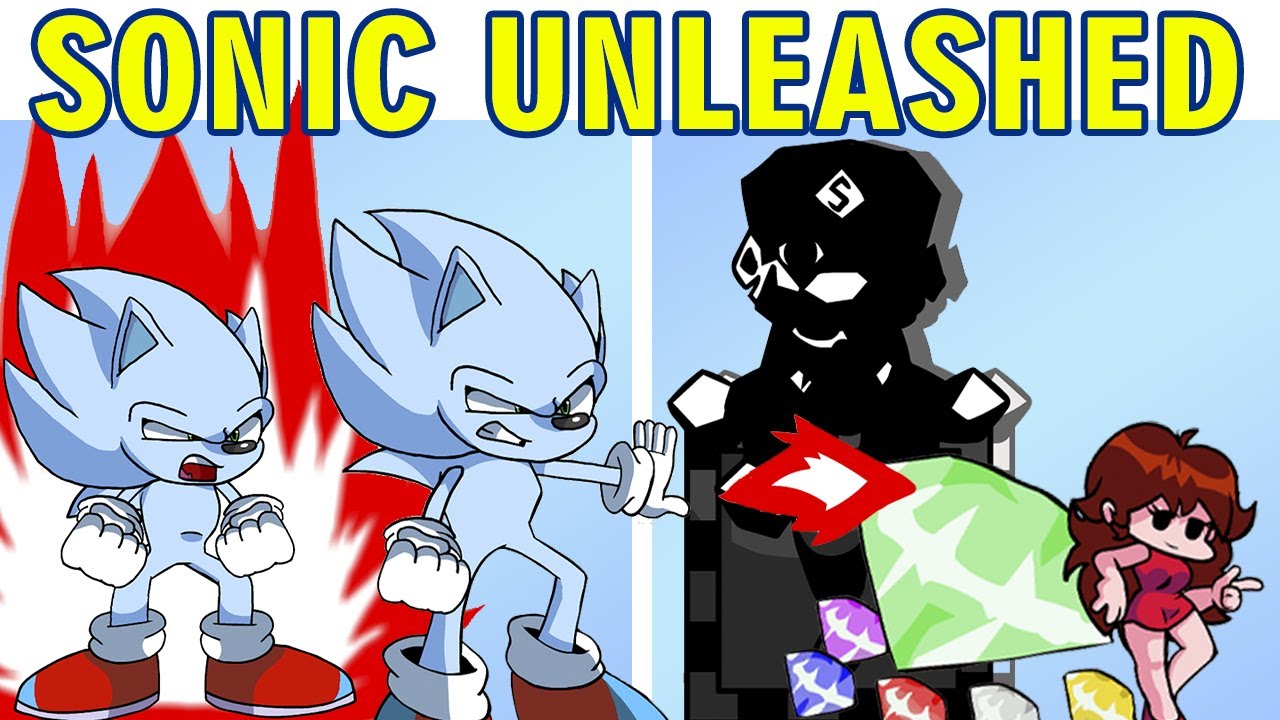 Friday Night Funkin VS Sonic.EXE Unleashed DEMO v1 (FNF MOD HARD) - YouTube