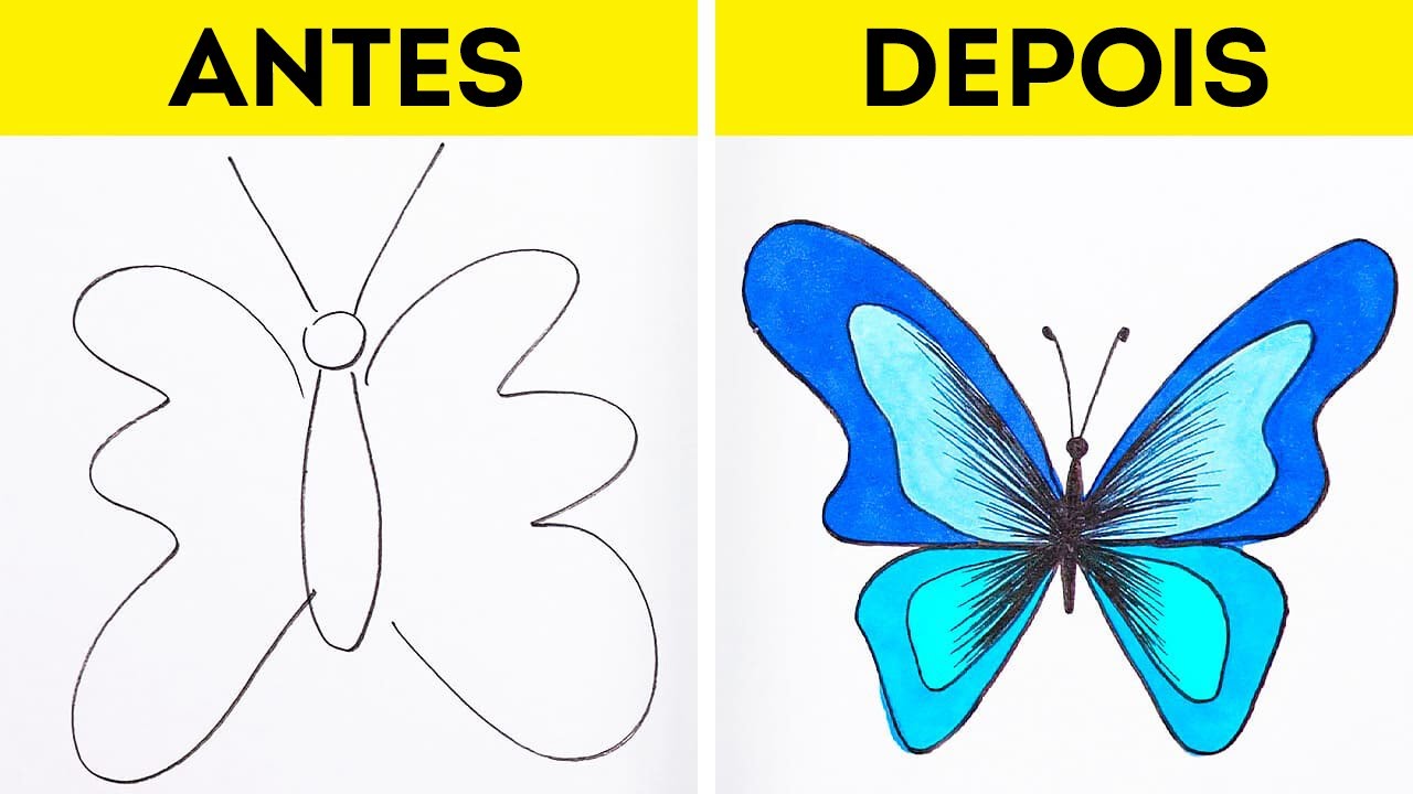 TRUQUES DE DESENHO INCRÍVEIS PARA VOCÊ SE TORNAR UM VERDADEIRO ARTISTA ...