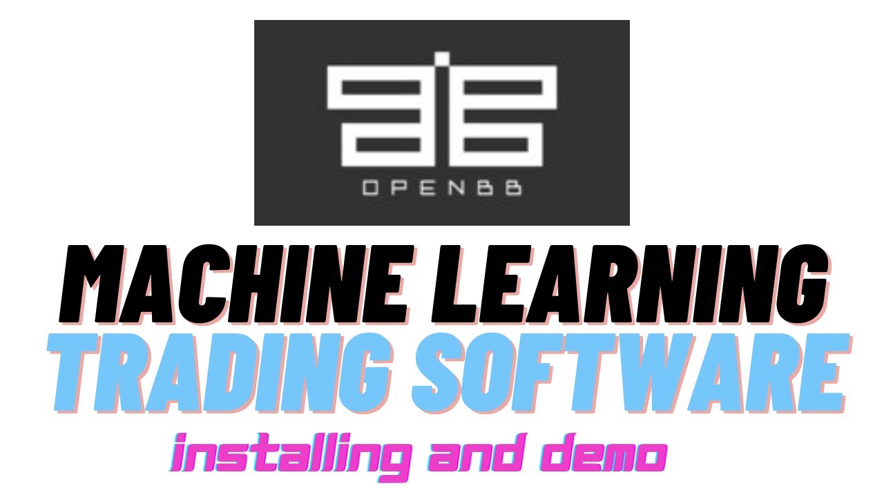 machine learning software tools demo with OpenBB aka open source Bloomberg - YouTube