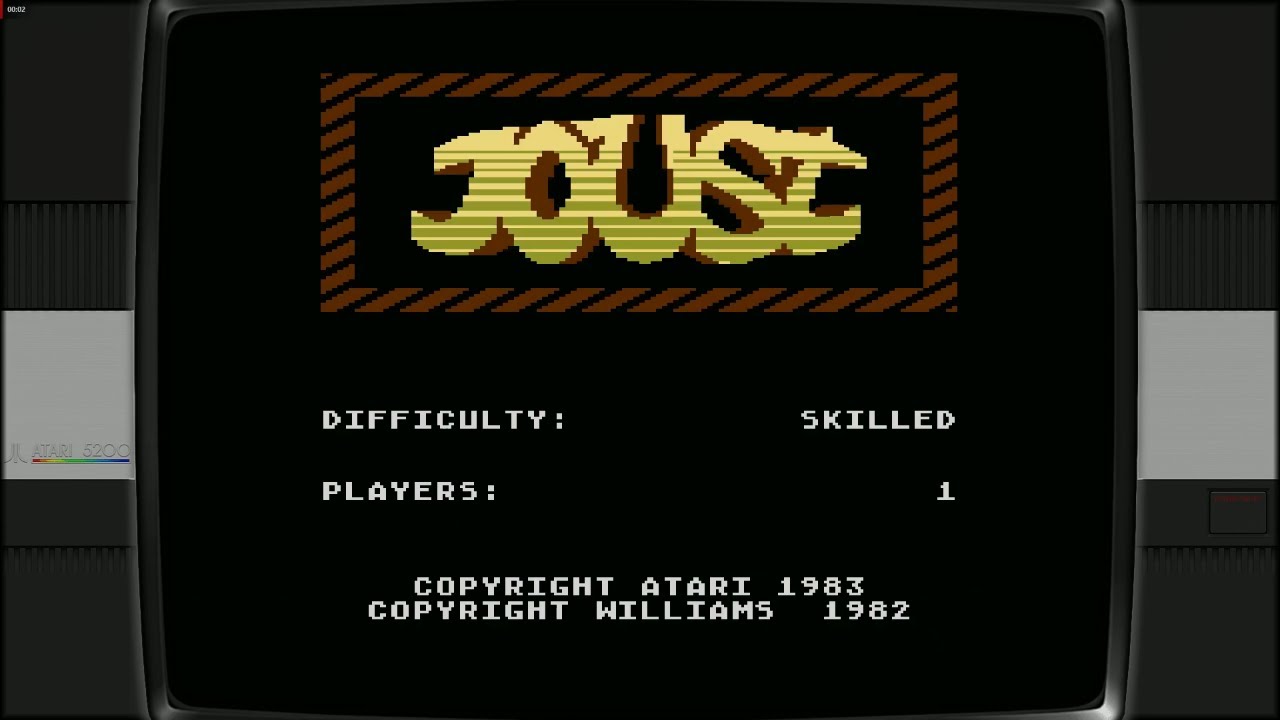 Joust [Atari 5200] – The Ultimate Retro Flying Battle! - YouTube