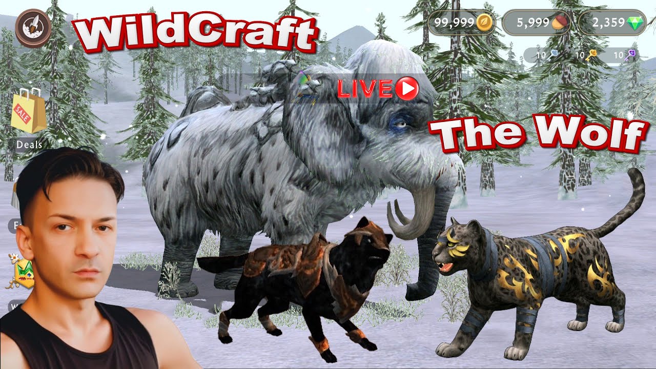 WildCraft: LVL Cougar And The Wolf: Coop - PVP - YouTube