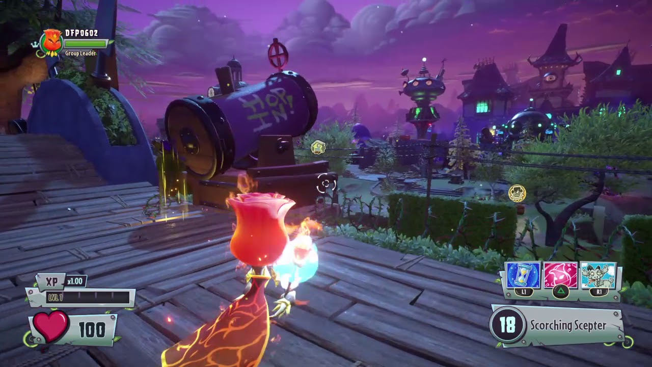 Plants vs Zombies GW2 look at fire - YouTube