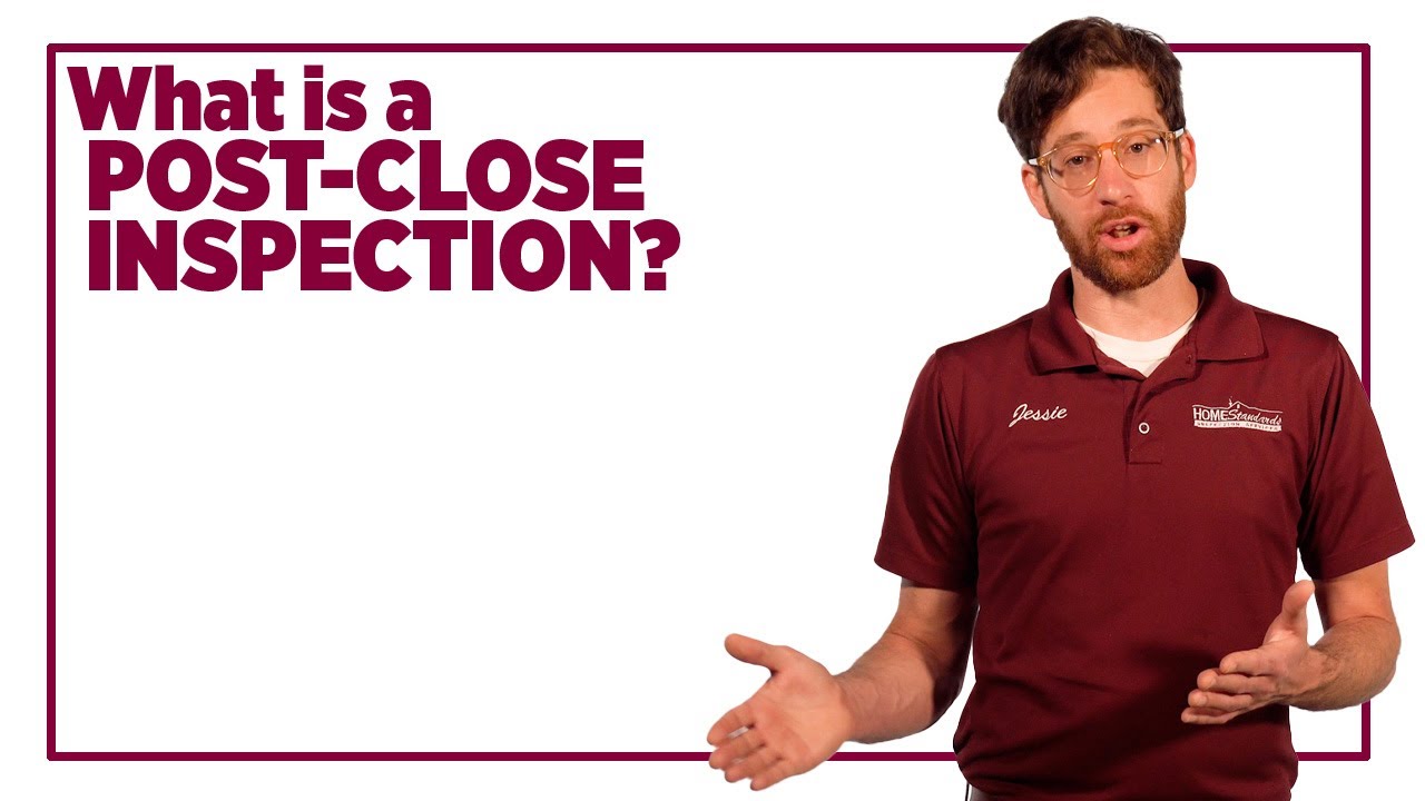 What is a Post-Close Home Inspection? - YouTube