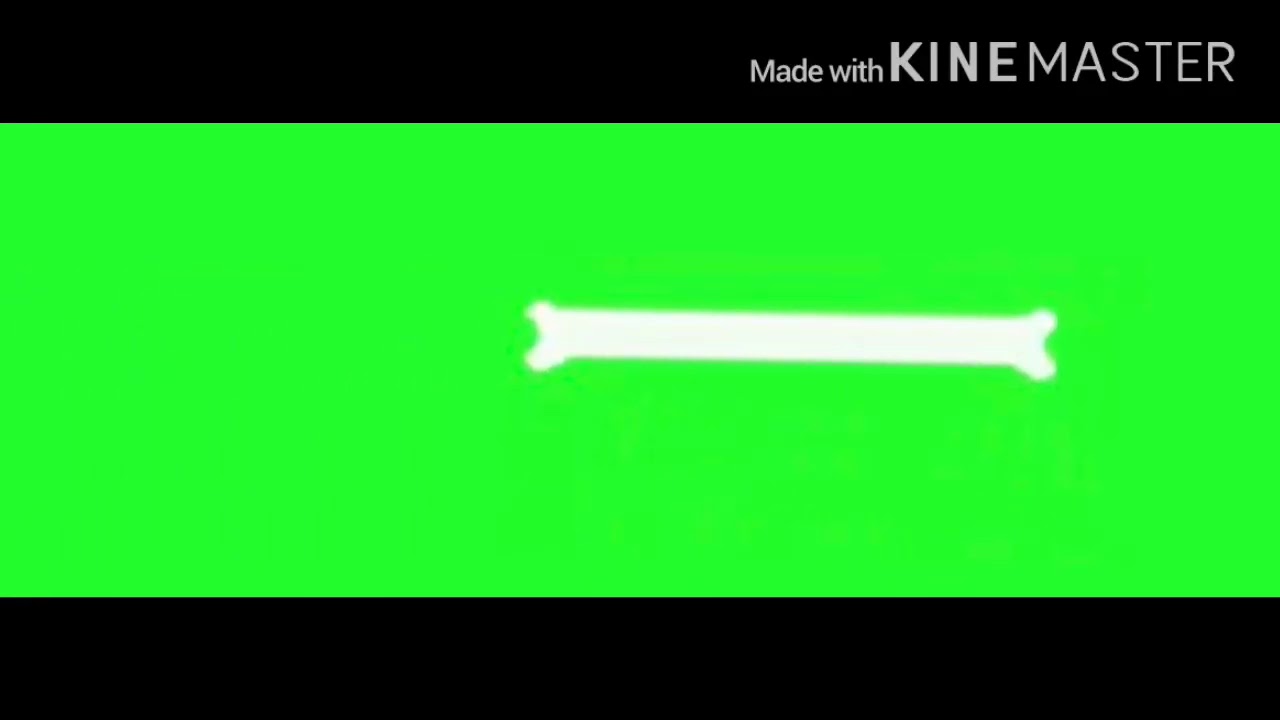 Undertale bone green screen - YouTube