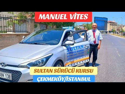 MANUEL VİTES DİREKSİYON SINAVI-DERSİ/DRİVİNG İN TURKEY(ÇEKMEKÖY/İSTANBUL)HYUNDAİ İ20 MANUEL VİTES..