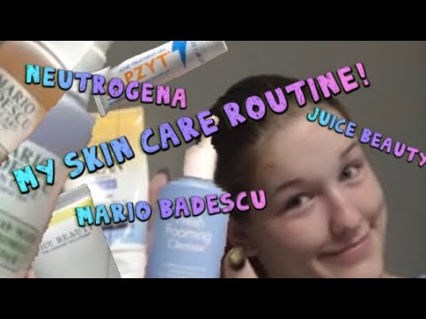 My very excessive skin care routine - YouTube
