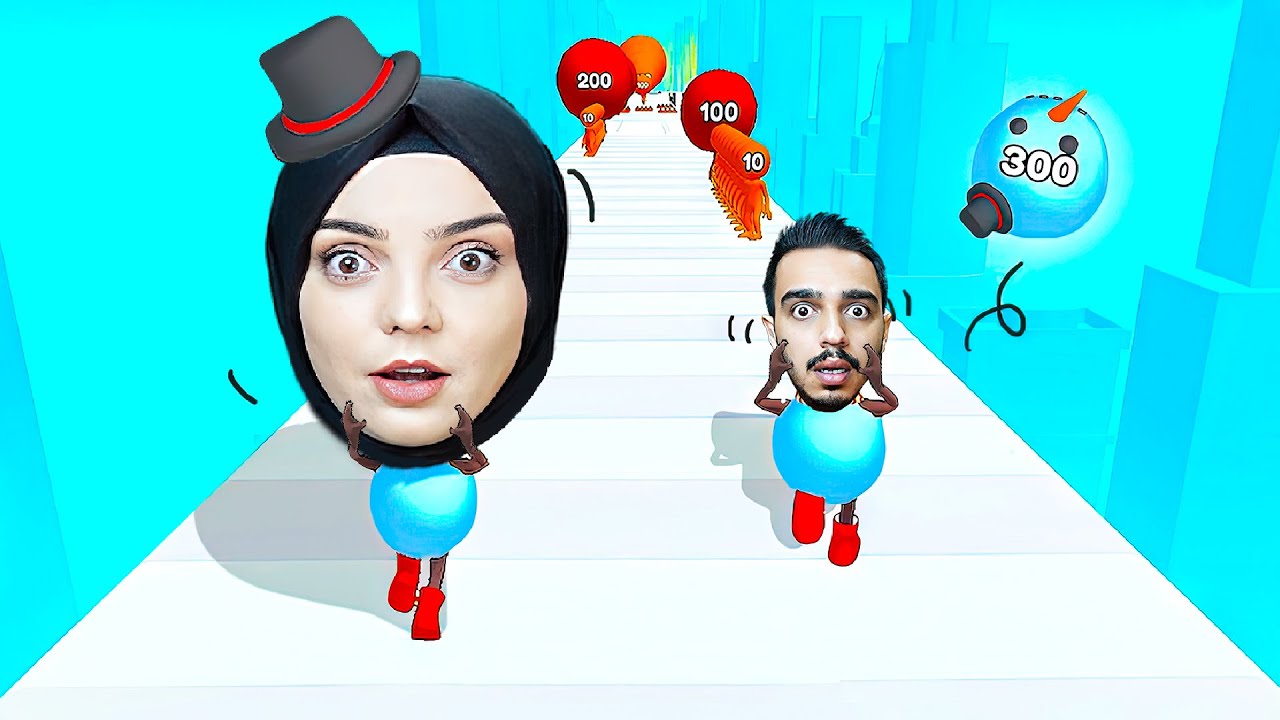 KOCA KAFA KOŞUSU !! 😱 Big Head Run - YouTube
