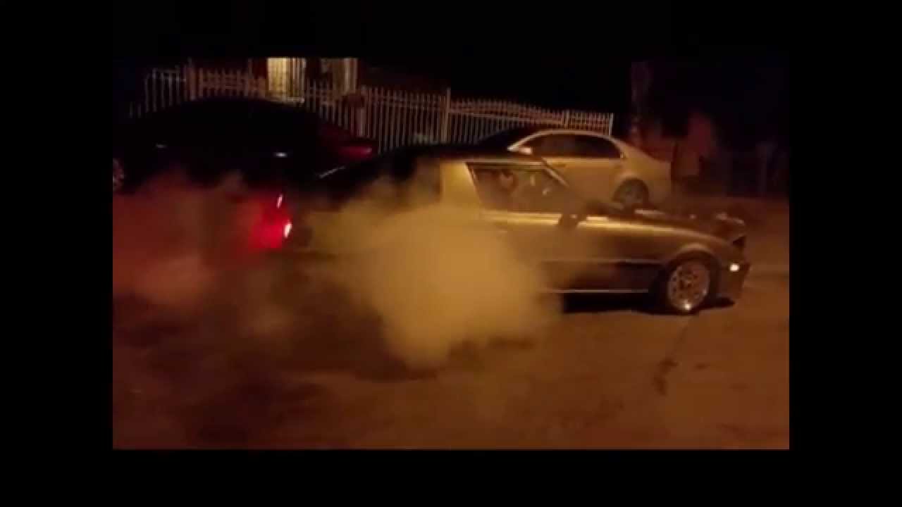 Mazda rx7 Burnout... Miami - YouTube