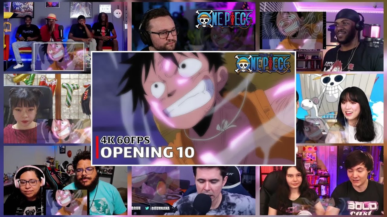 One Piece Opening 10 | Reaction Mashup [We Are (Remix)] (Op 10 ワンピース ...