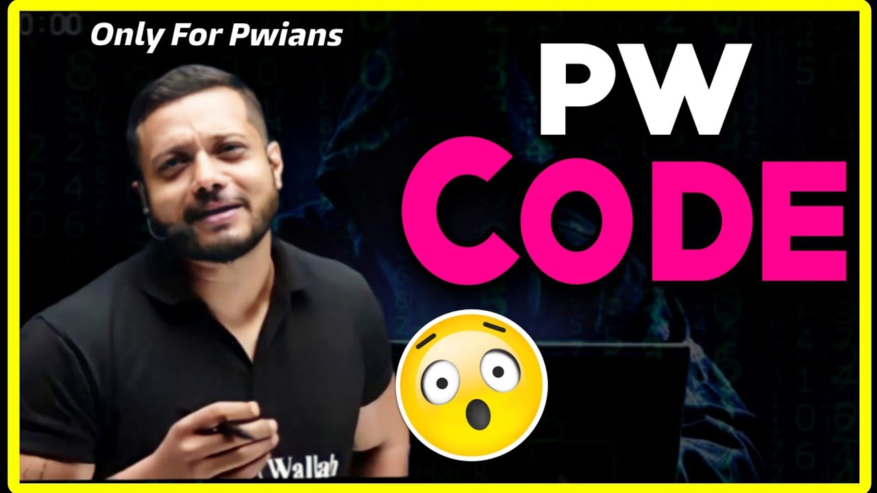 PW "CODE" | Only For Pwians |Savdhaan 🤯🤯🤯 |Rajwant Sir Funny 🤣🤣|Rajwant ...