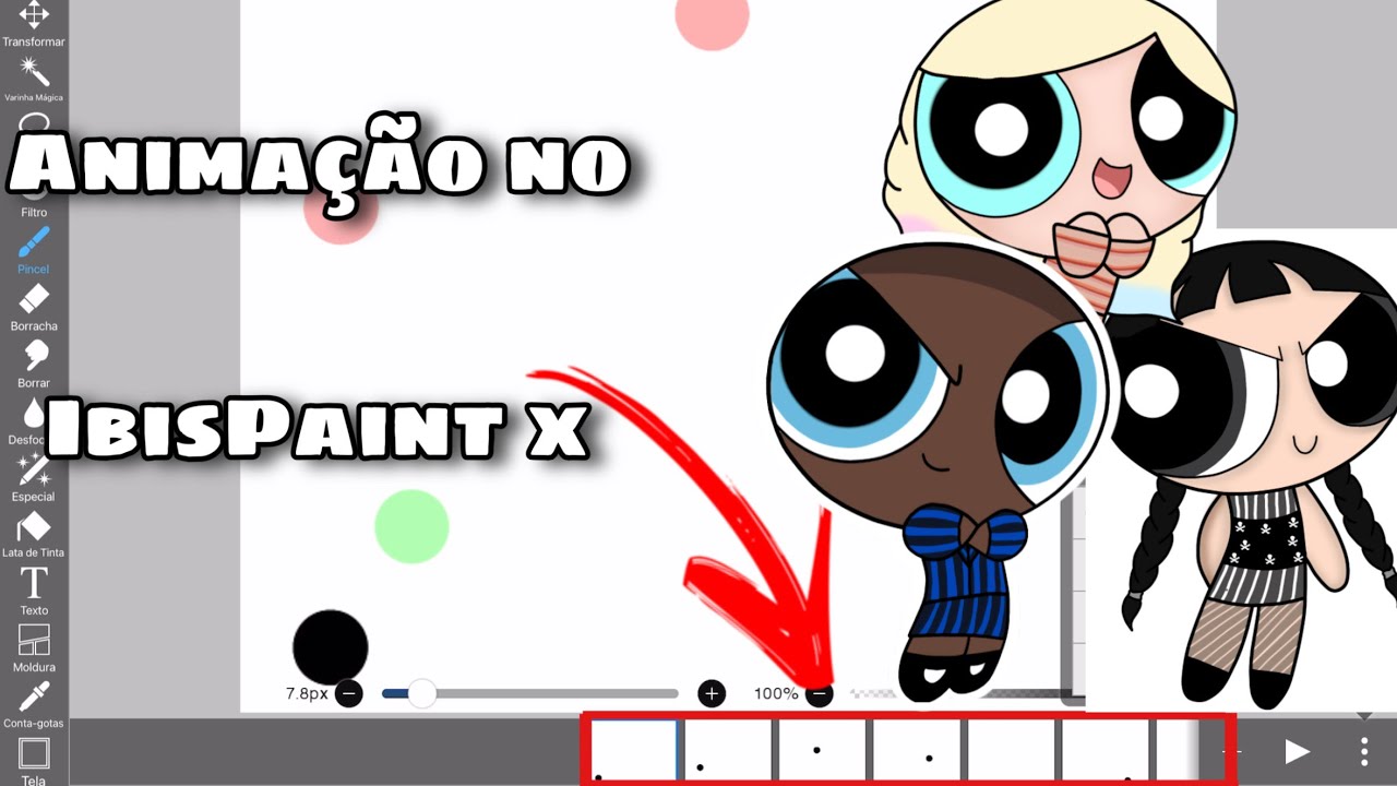 COMO CRIAR ANIMAÇÃO NO IBISPAINT | Guia Para Fazer Animação No ...