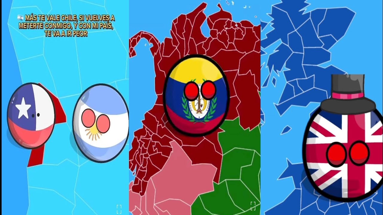 recopilación de mis videos de countryballs |countryball Paraguay| # ...