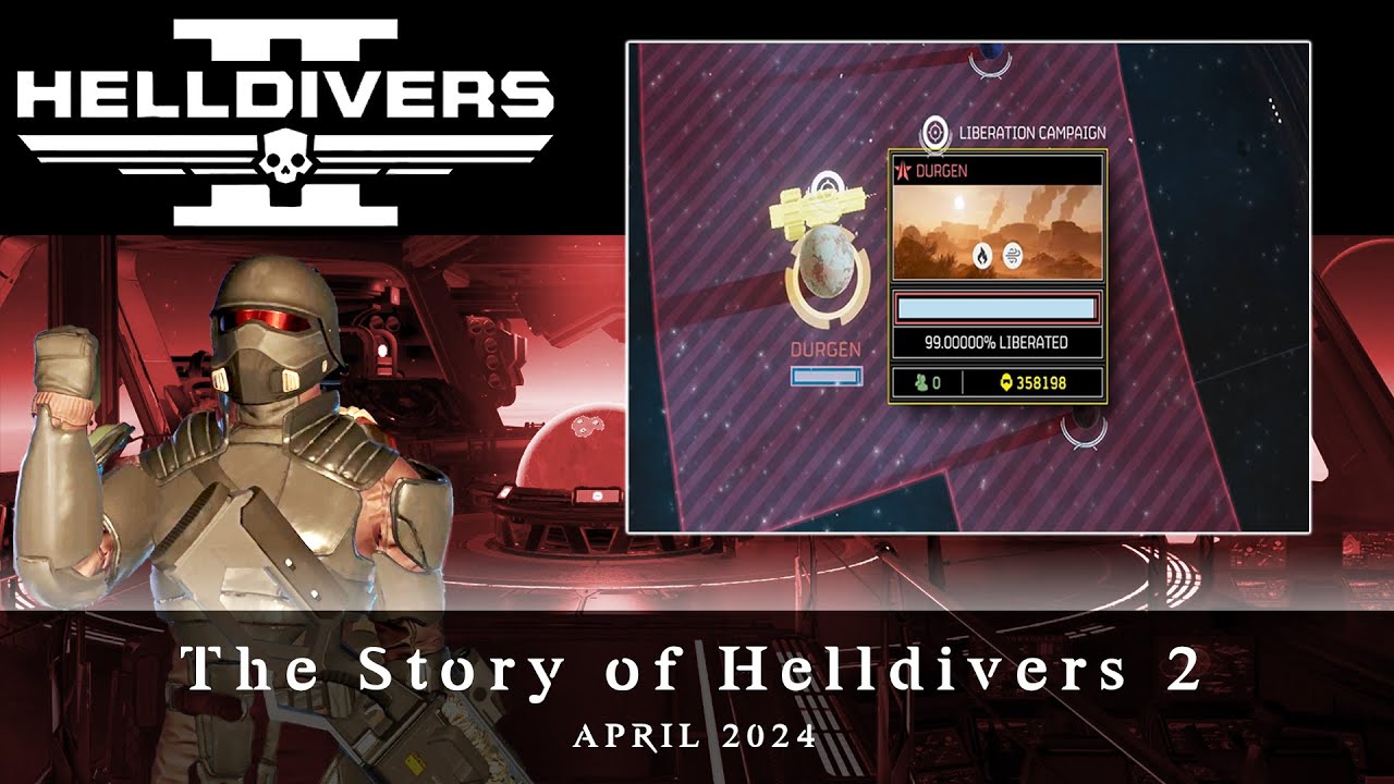 The Story Of Helldivers 2 | April - YouTube