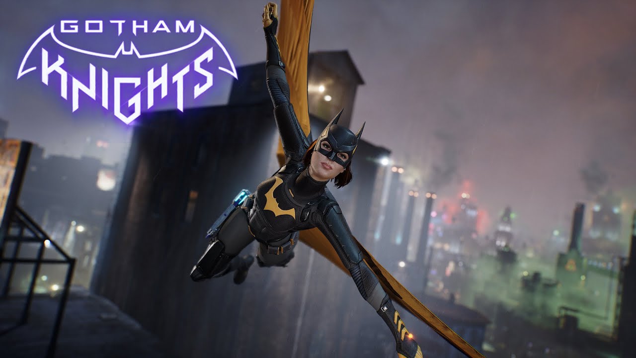 Gotham Knights Batgirl (Neon Noir Suit) Free Roam Gameplay # ...