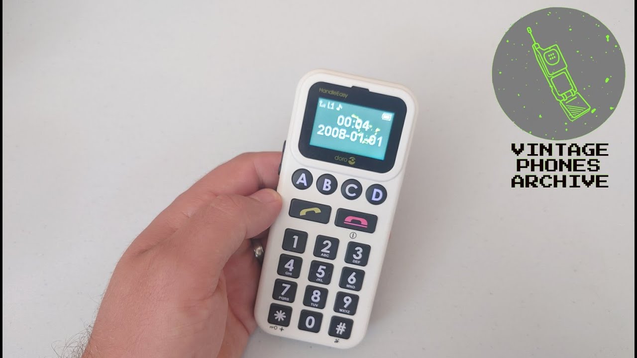 Doro HandleEasy 328 Mobile phone menu browse, ringtones, games ...