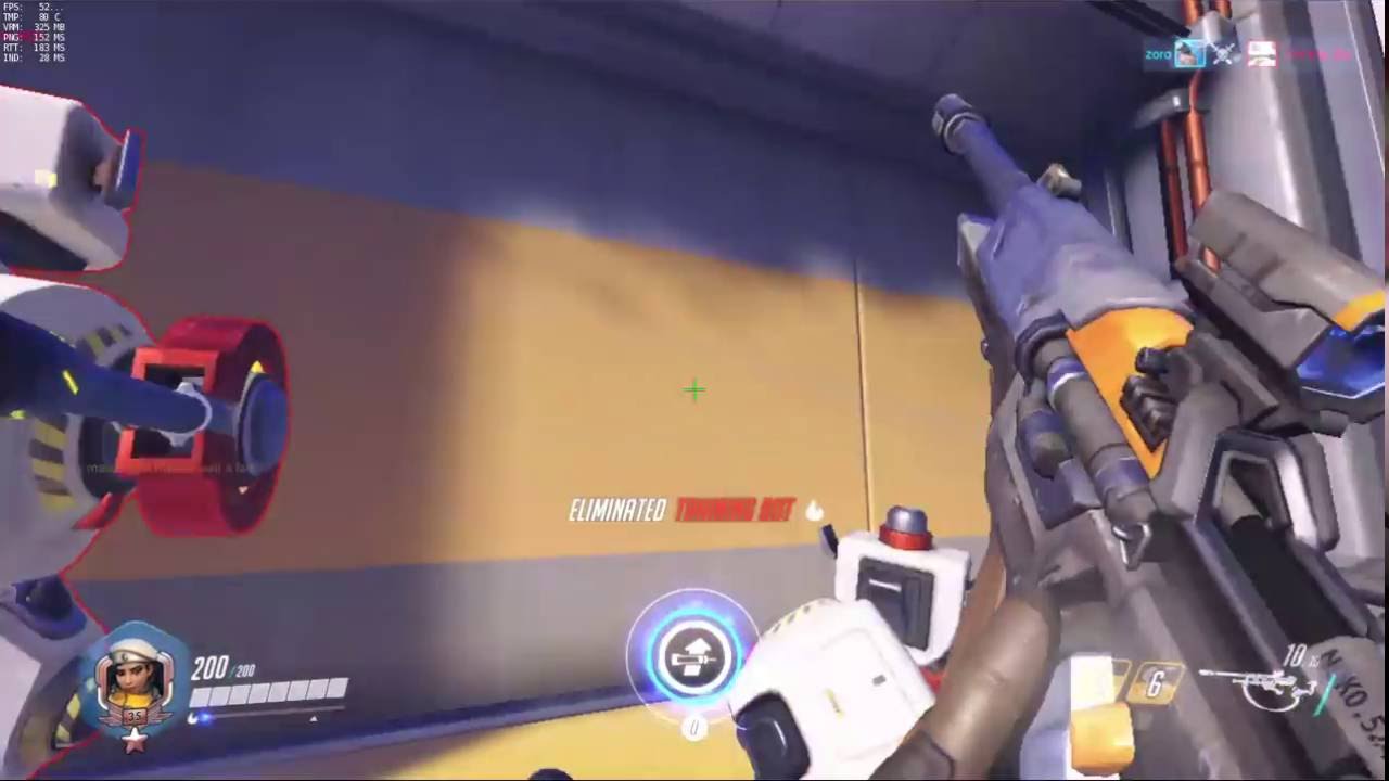 Overwatch:one shot macro for Ana - YouTube