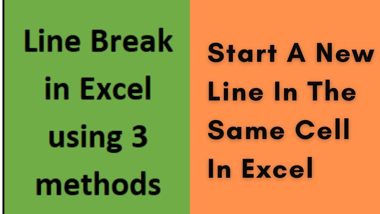 Line Break In Excel Using 3 Methods In Tamil How To Start A New Line Line Break In Excel Using 3 Methods In Tamil How To Start A New Line