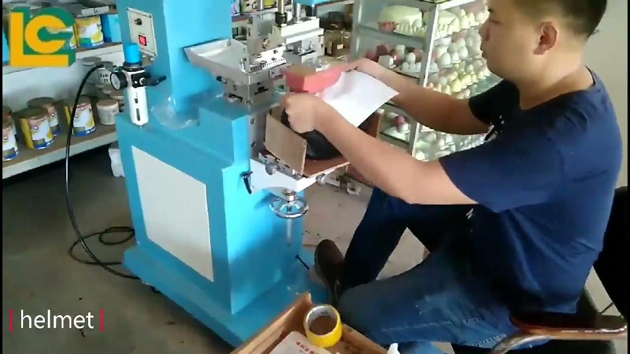 pad printing machine compilation - YouTube