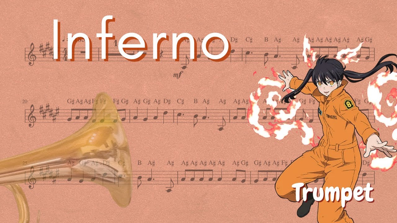 [Fire Force] Enen no Shouboutai Opening – Inferno (Trumpet) - YouTube