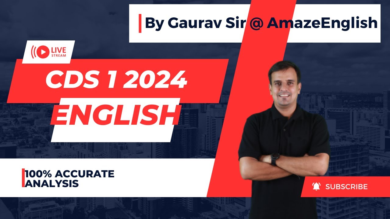 |NEW QUESTIONS IN CDS 2024 | Exam Analysis | CDS 1 2024 Answer Key I ...