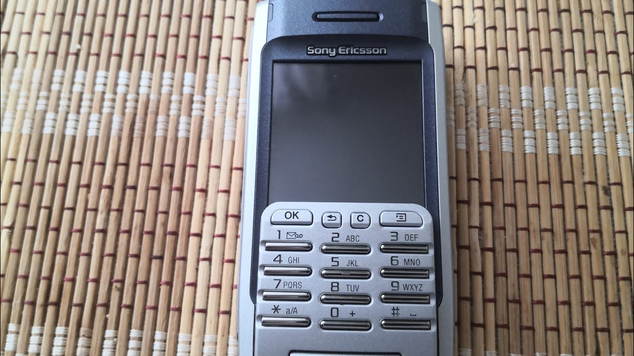 Sony Ericsson p900i ему почти 20 лет, а он как новый - YouTube