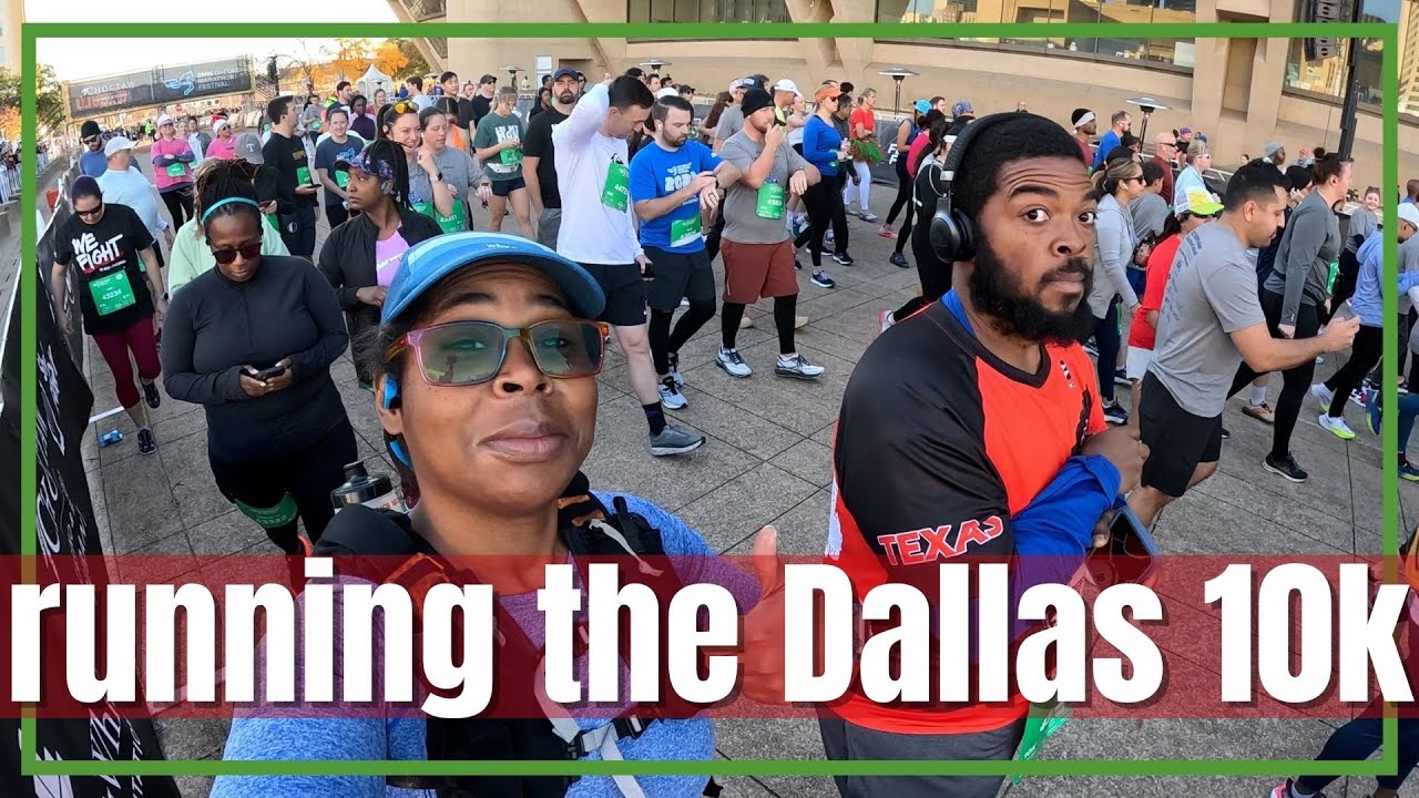 Vlogmas Day 9 // Running the Dallas Marathon Festival 10K (running vlog ...