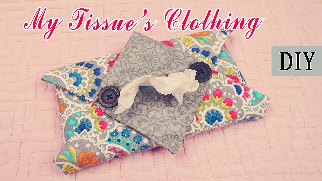 DIY Tissue Pouch - YouTube