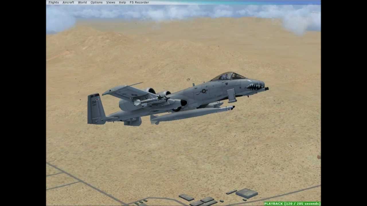 FSX A10 PAYWARE - YouTube
