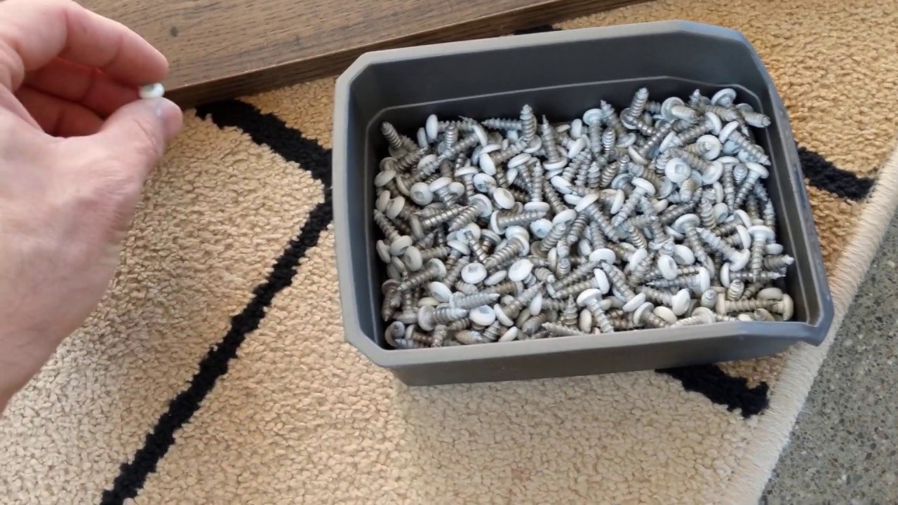 HOW TO USE WASHERS TO MAKE SURE YOUR SCREWS DON'T GO THROUGH A BOARD ...
