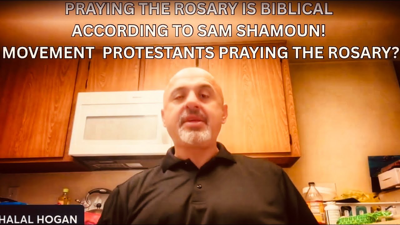Sam Shamoun Praying to Mary and Praying the Rosary Claiming it is ...