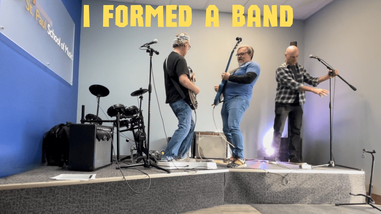 Forming a Band for the First Time at Age 55 - YouTube